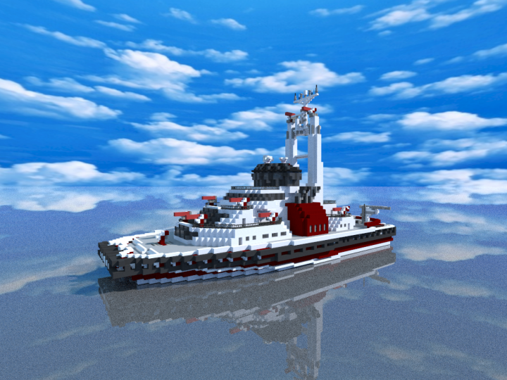 fire rescue ship DRA-7001 Minecraft Map
