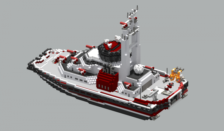fire rescue ship DRA-7001 Minecraft Map