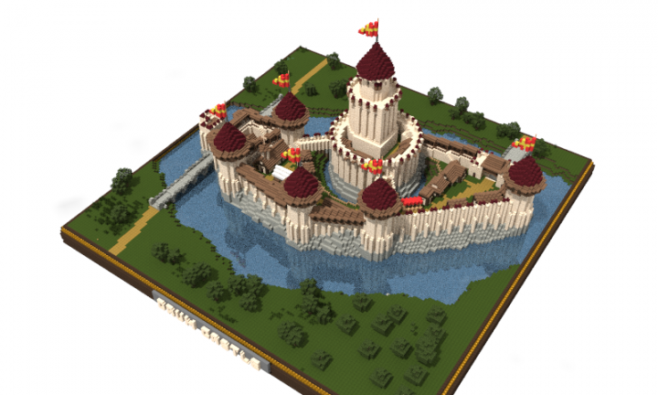 medieval classic castle Minecraft Map