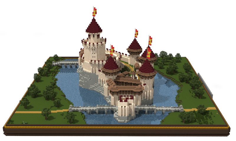 medieval classic castle Minecraft Map