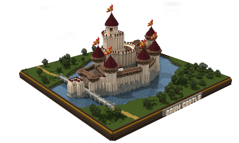 medieval classic castle Minecraft Map