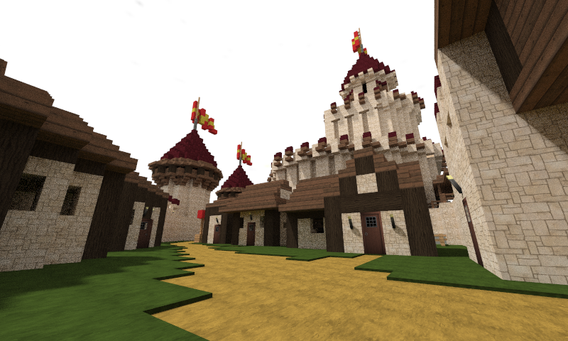 medieval classic castle Minecraft Map