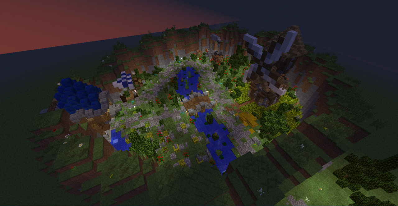 PvP Map Minecraft Map