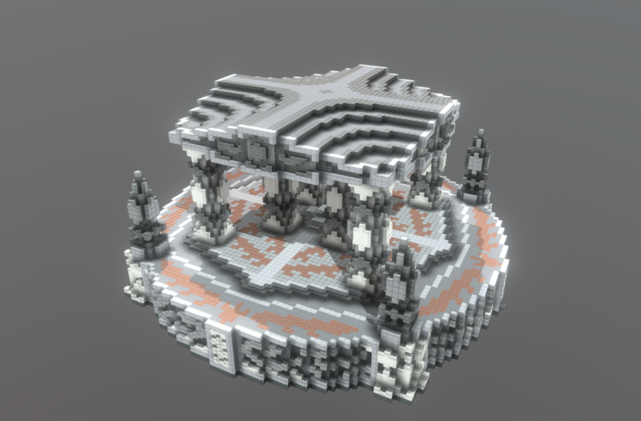 Greek(ish) Temple Minecraft Map