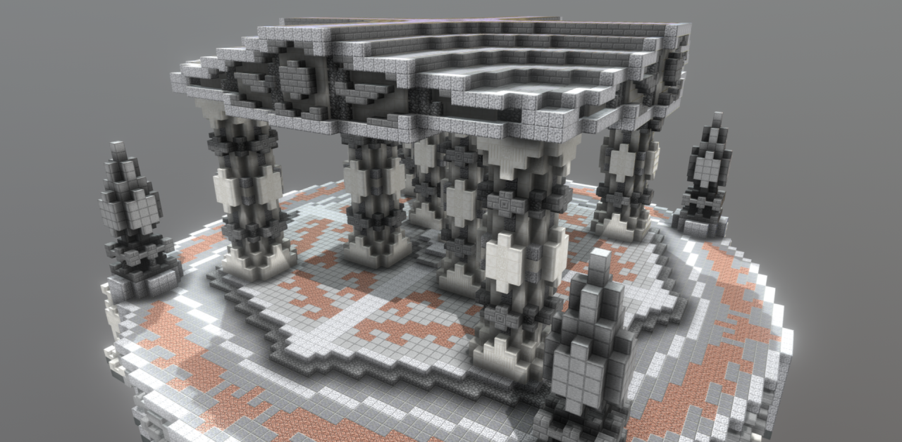 Greek(ish) Temple Minecraft Map