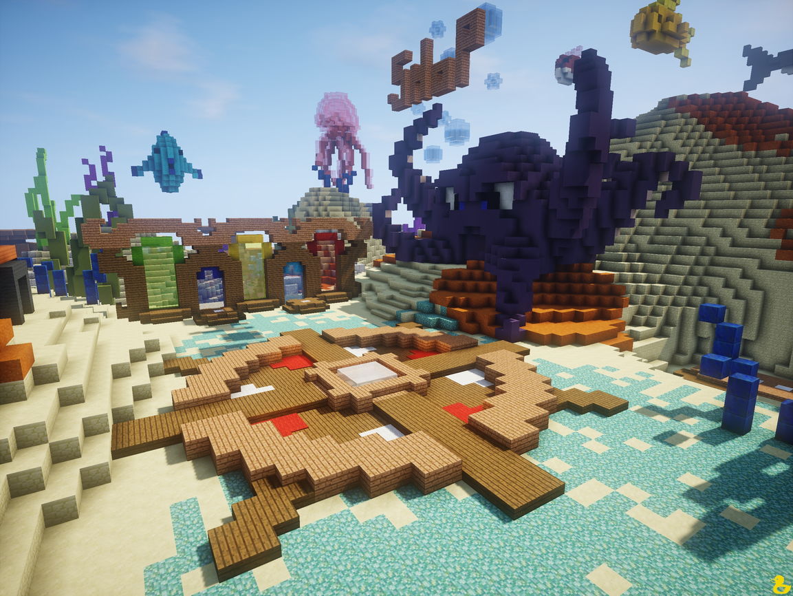 Le Fond Pirates Hub Minecraft Map