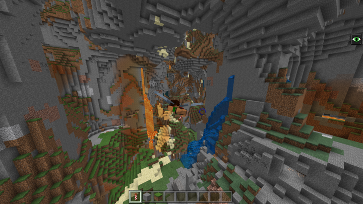 The TRUE Caves of Chaos. Minecraft Map