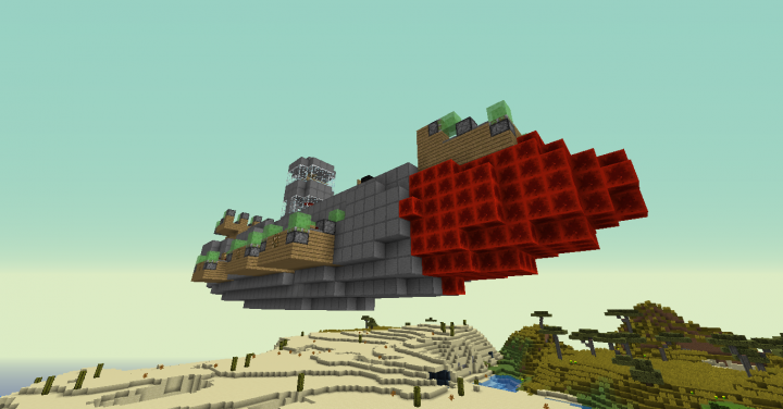 Movecraft: Goliath--MK1 Minecraft Map