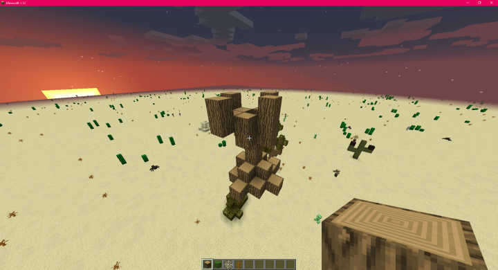 Small Dead Tree without decoration/leaves Minecraft Map