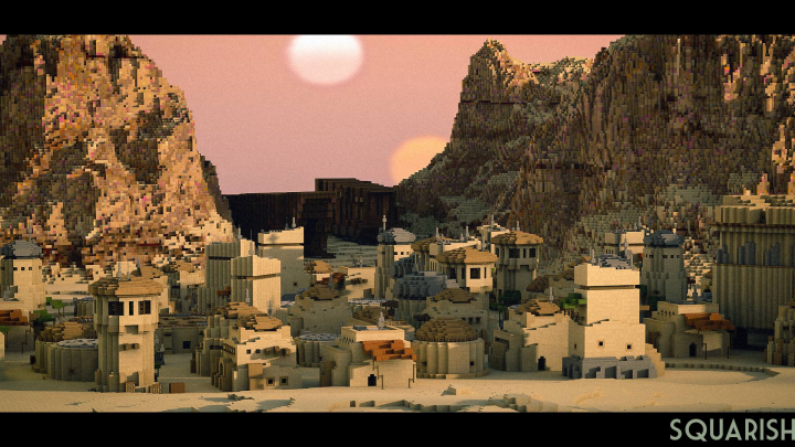 Tatooine Minecraft Map