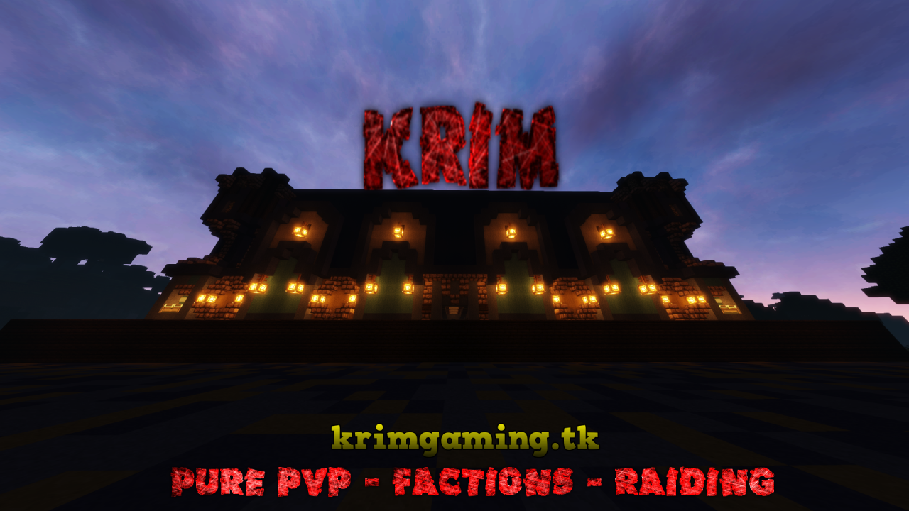 Old School PvP Faction Spawn Minecraft Map