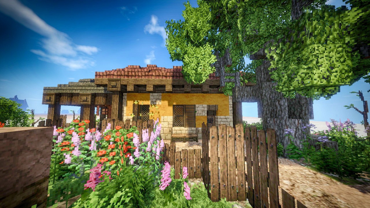 Shack in Sansretour-Valley Minecraft Map