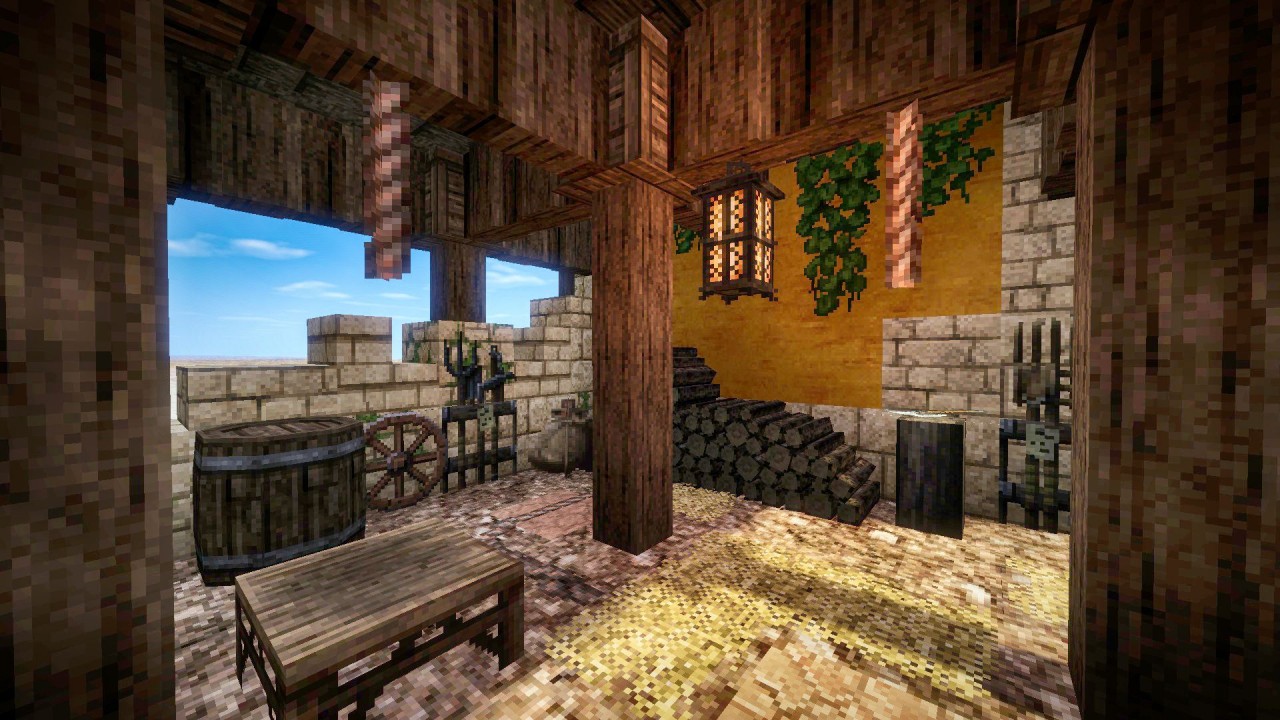 Shack in Sansretour-Valley Minecraft Map