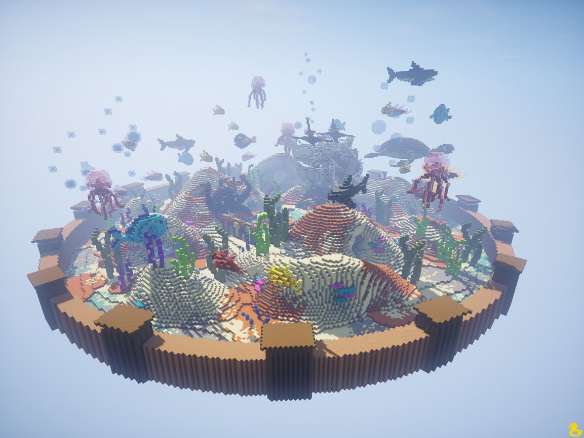 Le Fond Pirates Hub Minecraft Map
