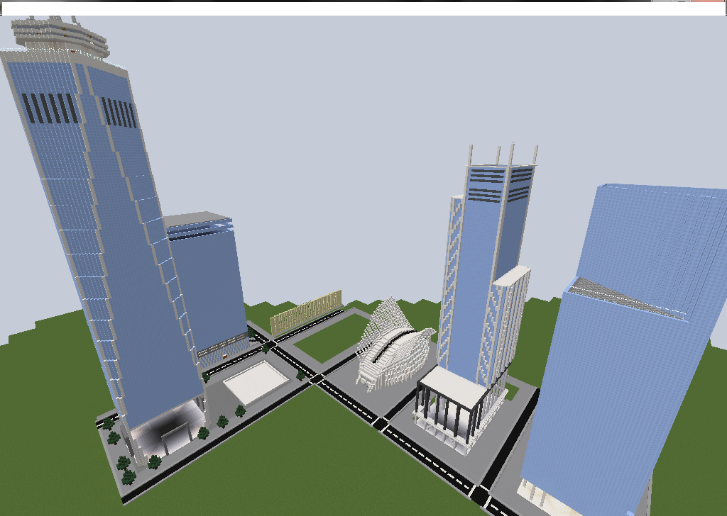 World Trade Center New York Minecraft Map