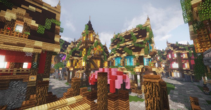 Medieval city Watergate (under construction) Minecraft Map