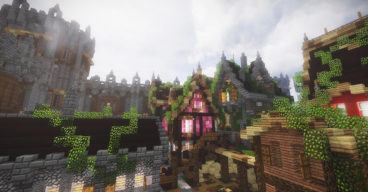 Medieval city Watergate (under construction) Minecraft Map