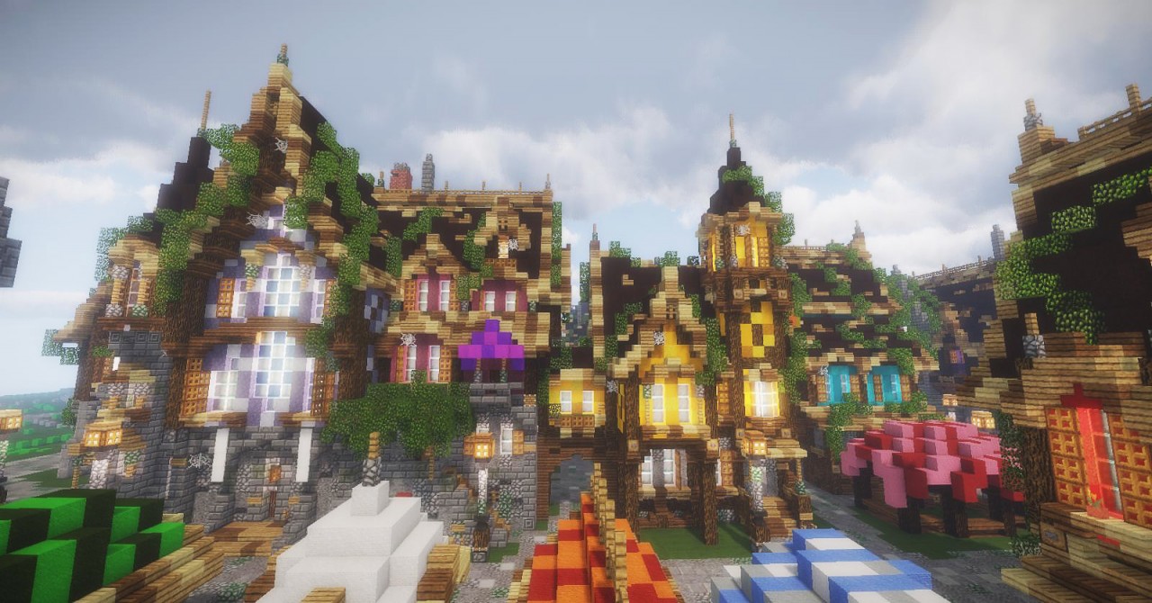 Medieval city Watergate (under construction) Minecraft Map