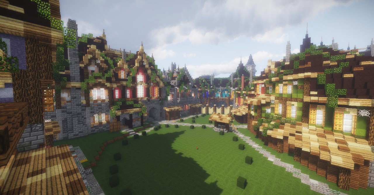 Medieval city Watergate (under construction) Minecraft Map