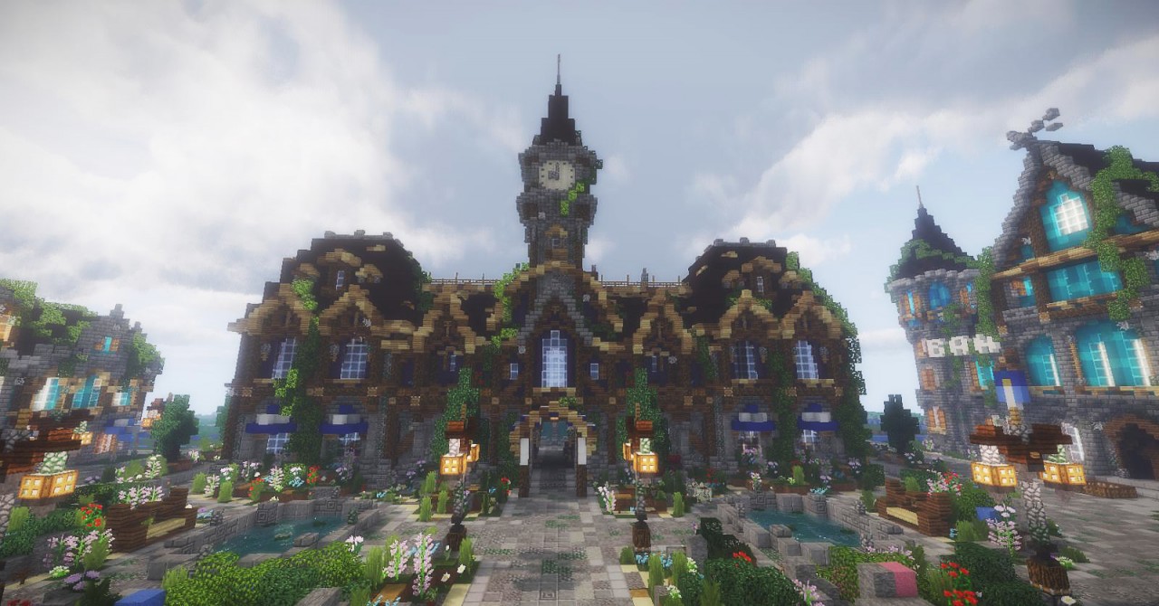 Medieval city Watergate (under construction) Minecraft Map
