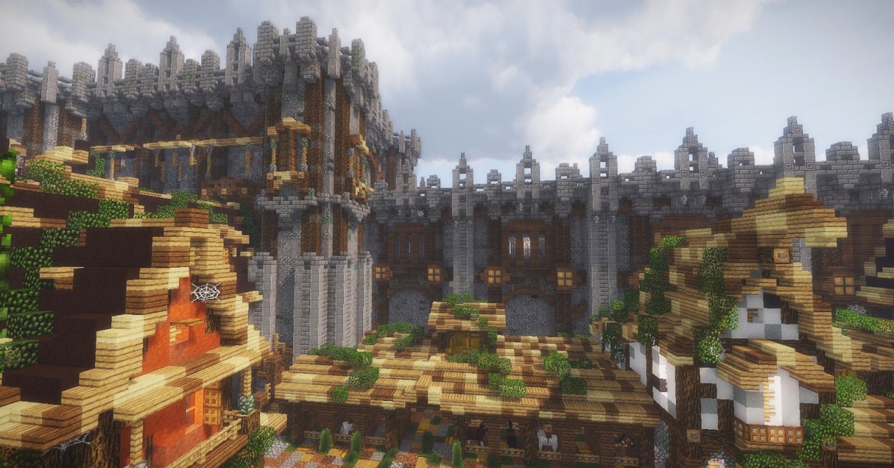 Medieval city Watergate (under construction) Minecraft Map