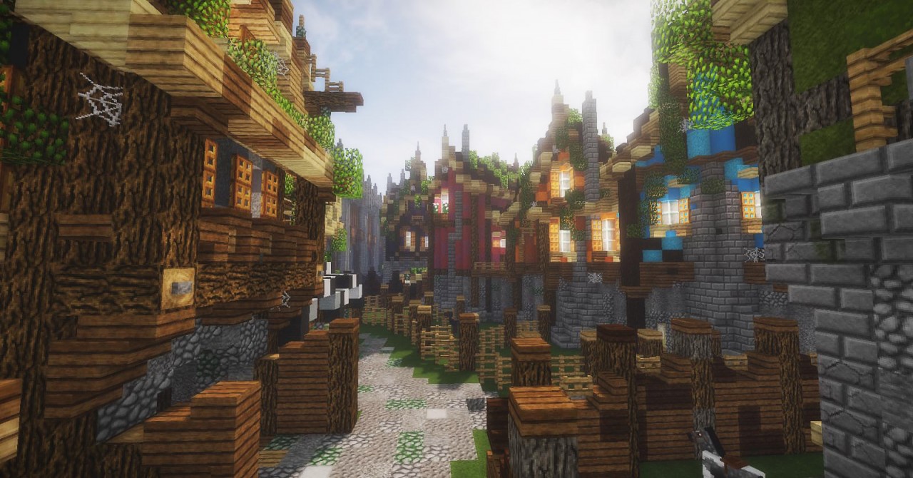 Medieval city Watergate (under construction) Minecraft Map