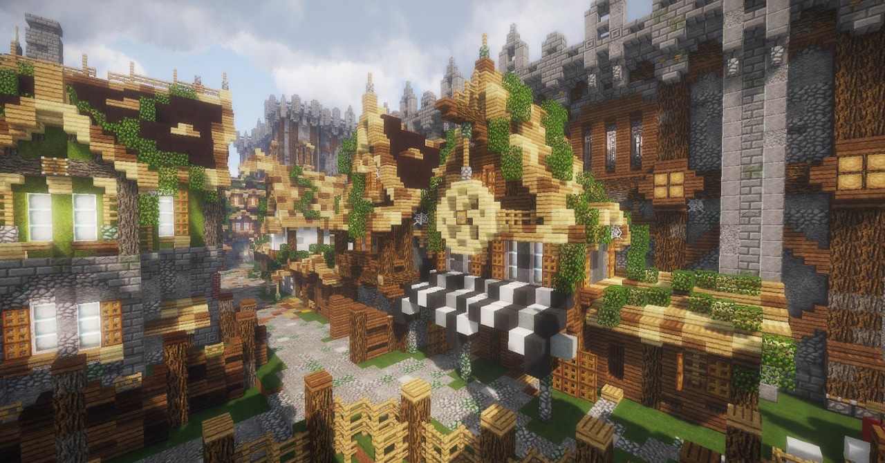 Medieval city Watergate (under construction) Minecraft Map