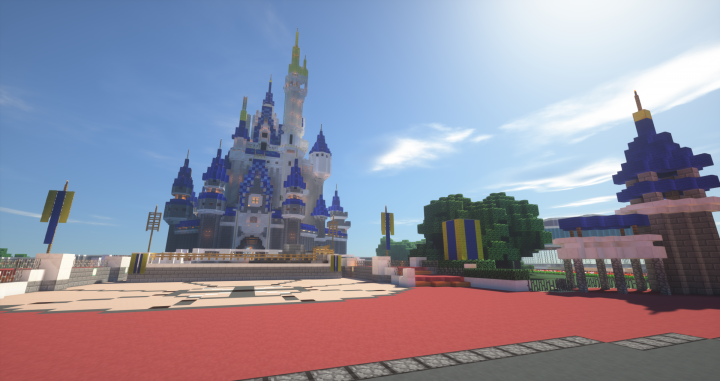 Walt Disney World ~MagicKingdom~ Minecraft Map