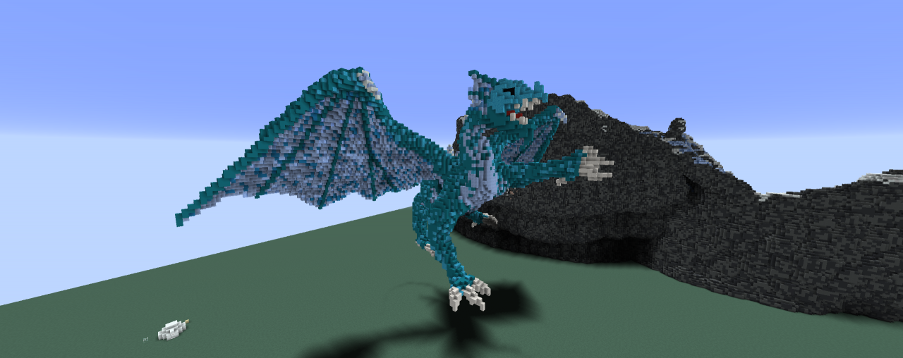 Ice Dragon Minecraft Map