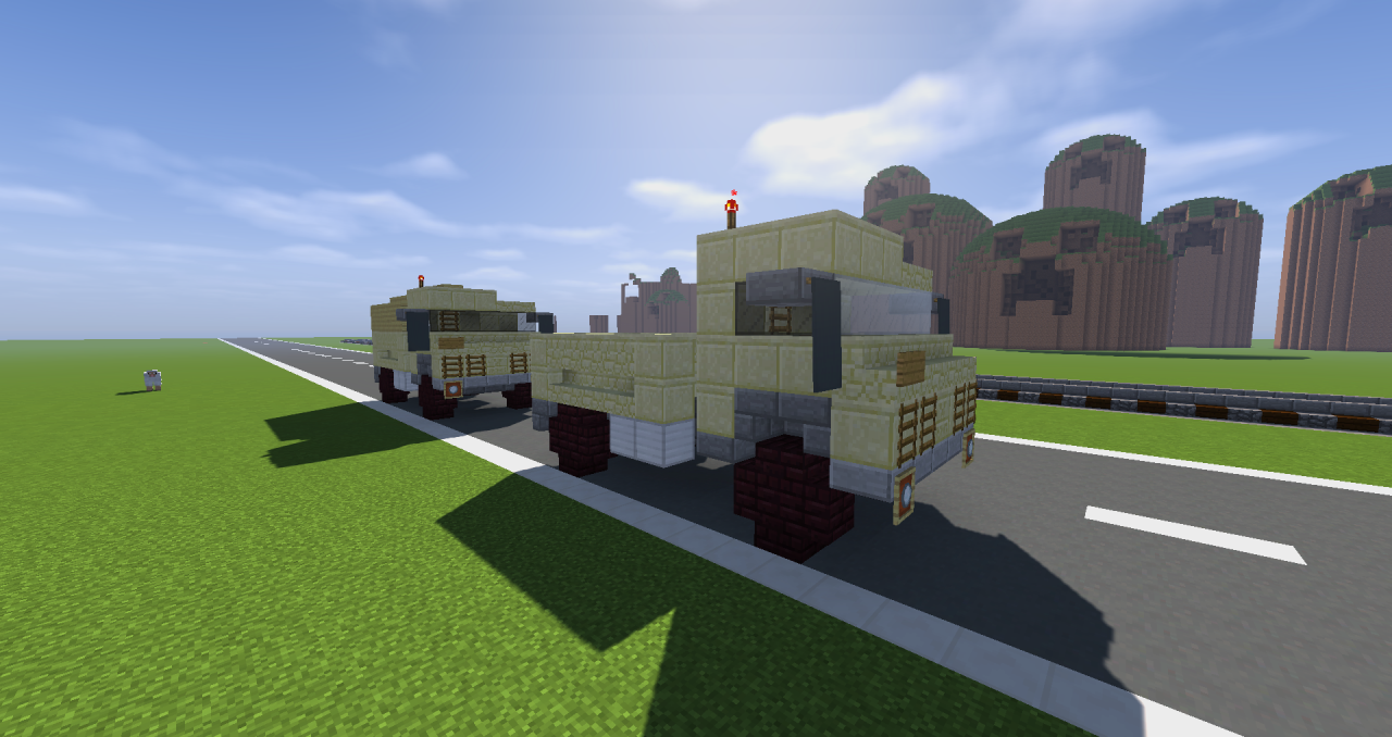 2to GL German Military Truck Minecraft Map