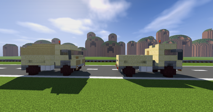 2to GL German Military Truck Minecraft Map