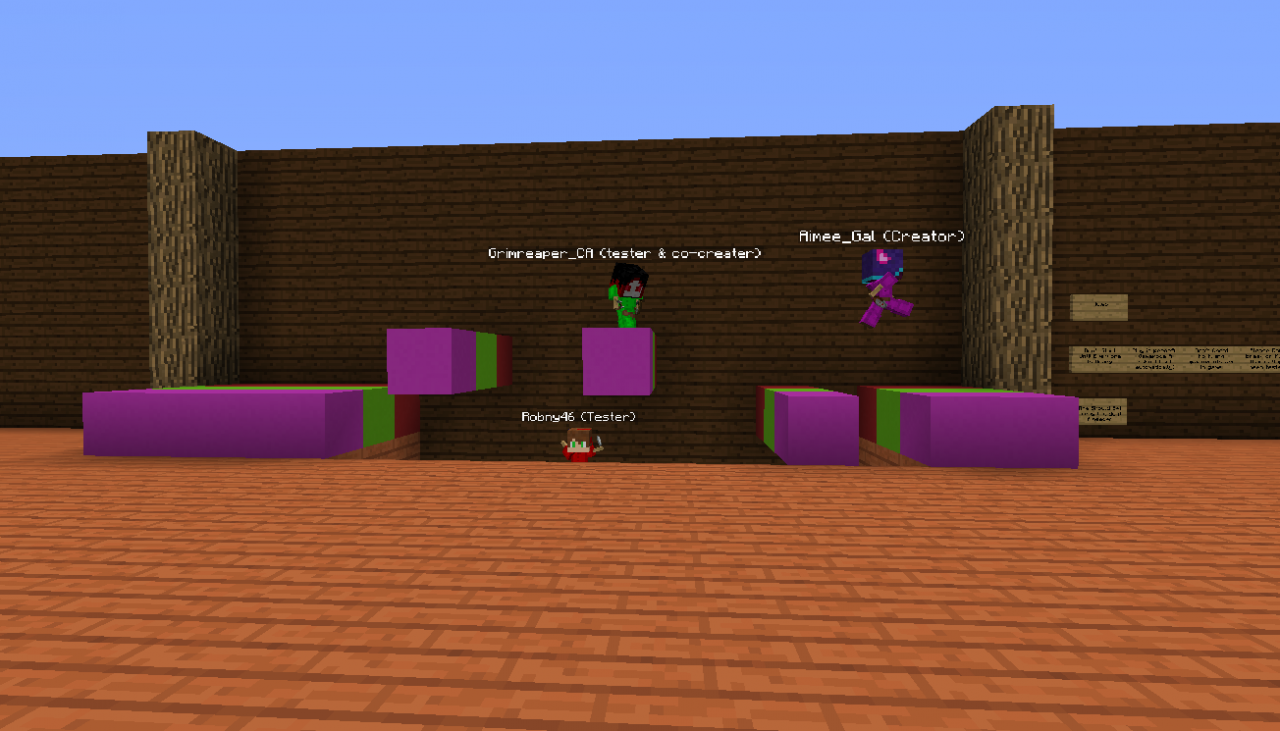 Obstacle Race Minecraft Map