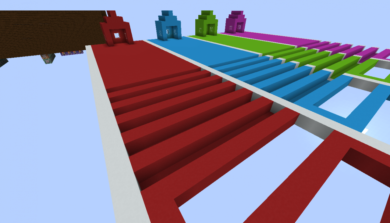 Obstacle Race Minecraft Map