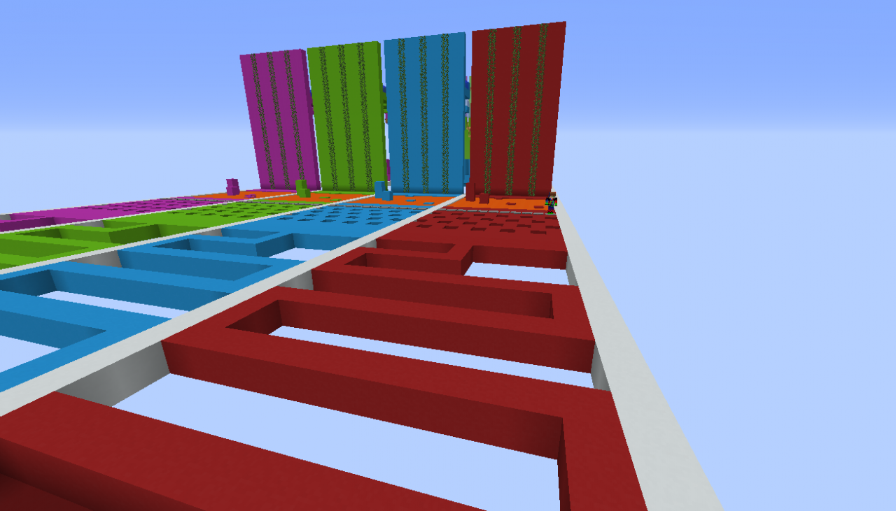 Obstacle Race Minecraft Map