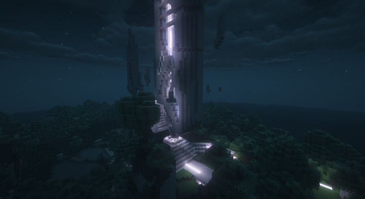 Halo 4 Forerunner Spire Minecraft Map