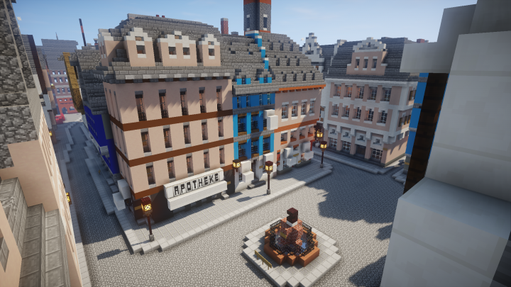Frankfurt Altstadt / Frankfurt Old City Minecraft Map