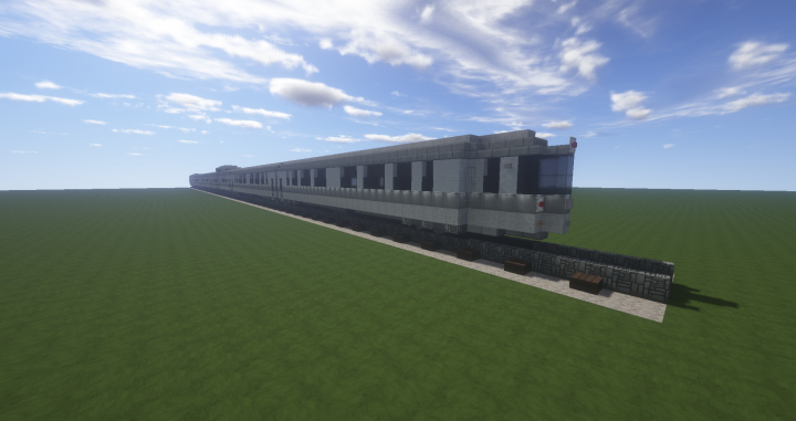 Amtrak Western Pacific Zephyr Minecraft Map