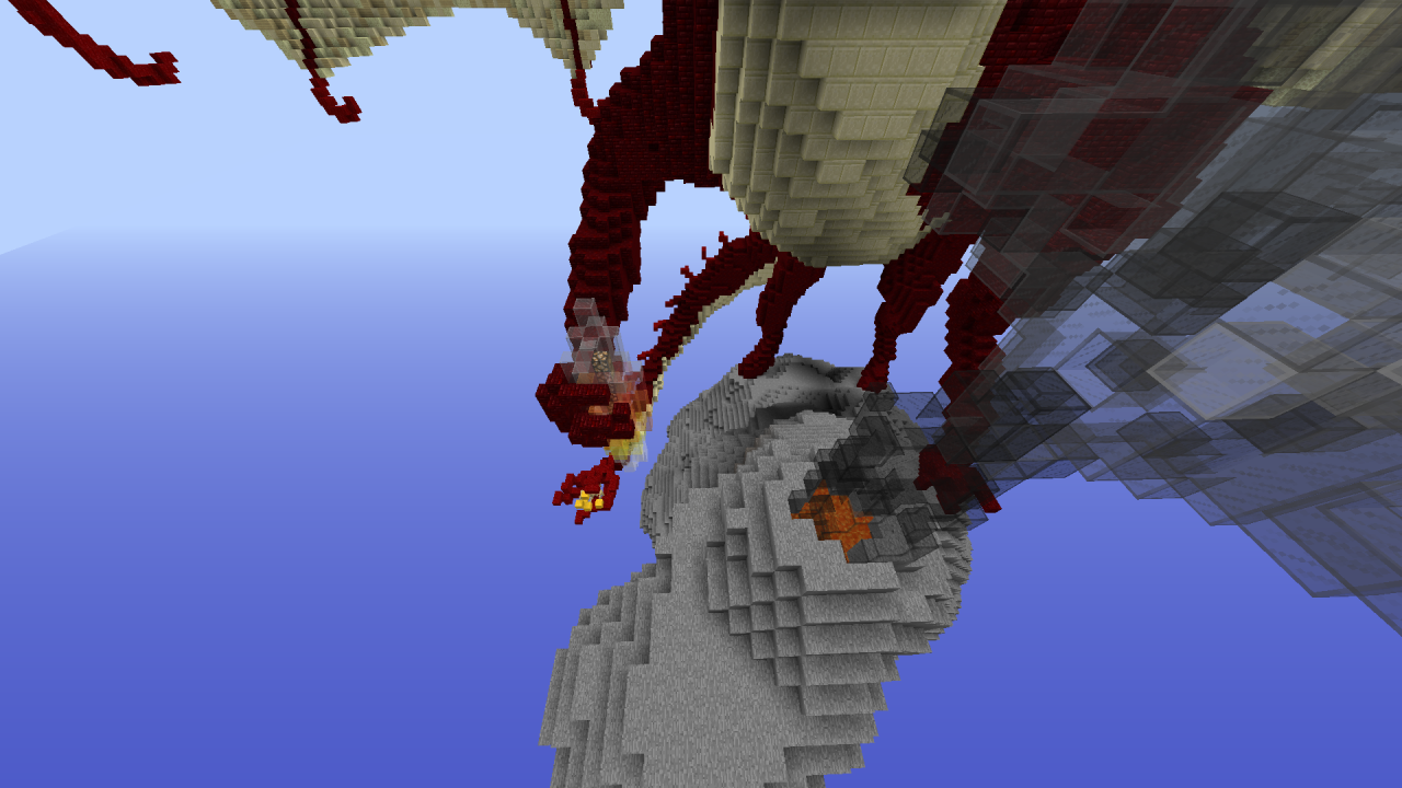 Dragon Organic and Timelapse Minecraft Map