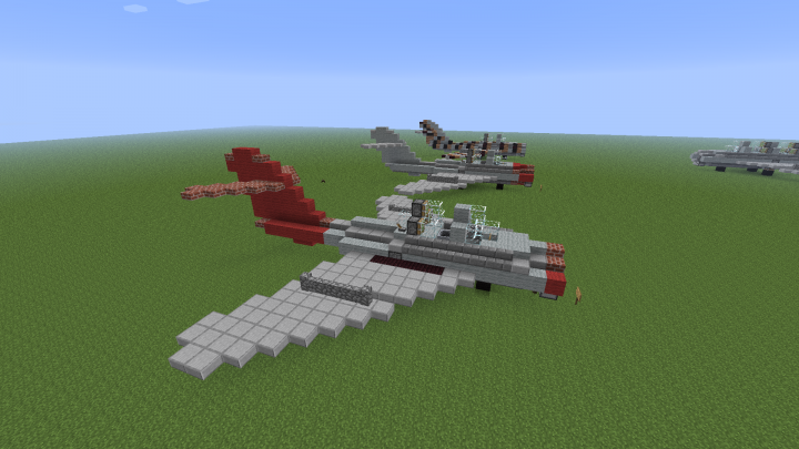 Mikoyan-Gurevich MiG-15 Minecraft Map