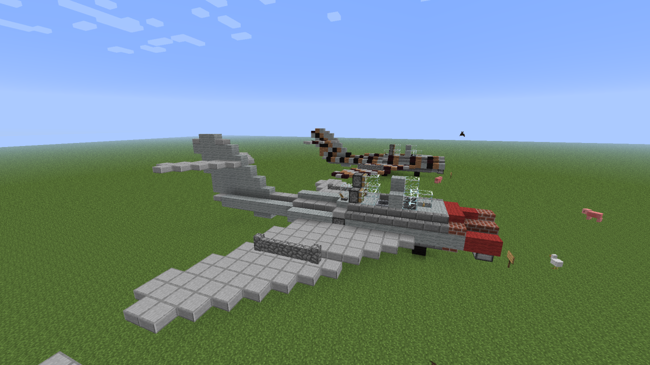 Mikoyan-Gurevich MiG-15 Minecraft Map
