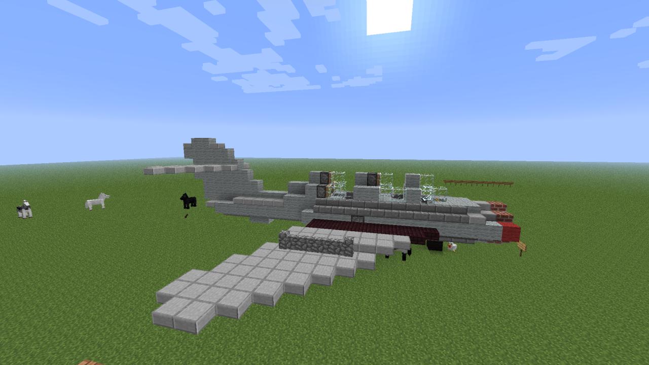 Mikoyan-Gurevich MiG-15 Minecraft Map