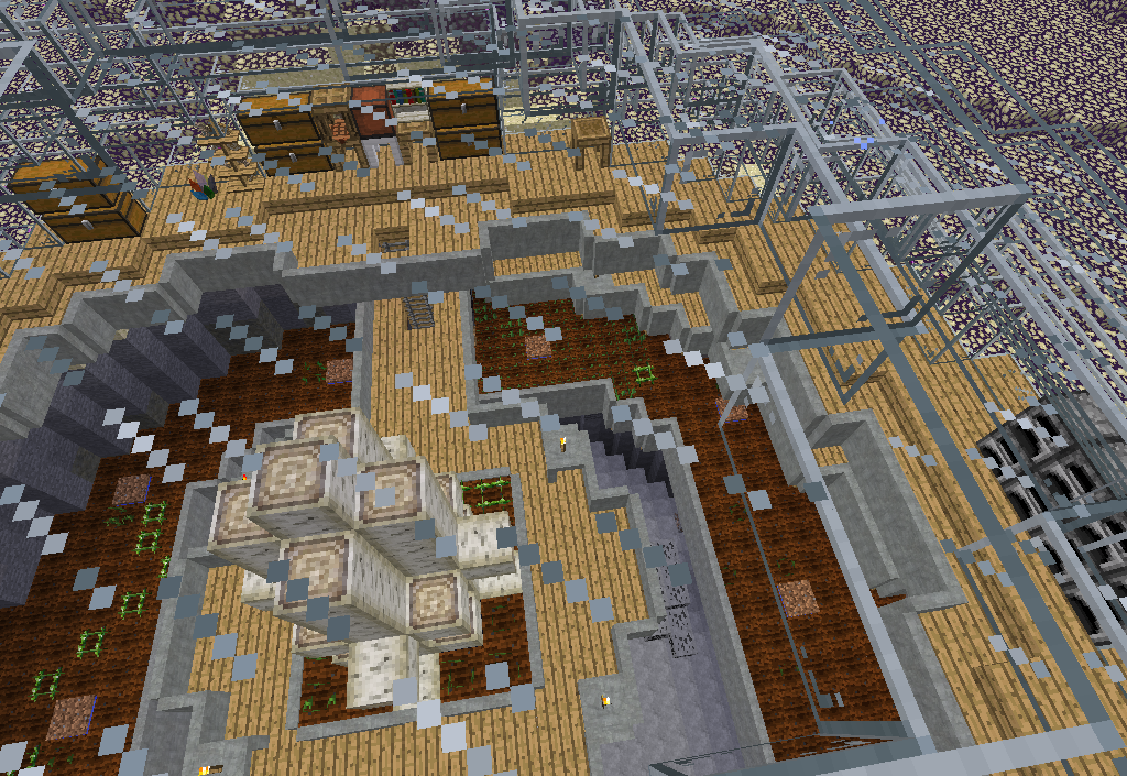 Blightfall Survival Base Minecraft Map