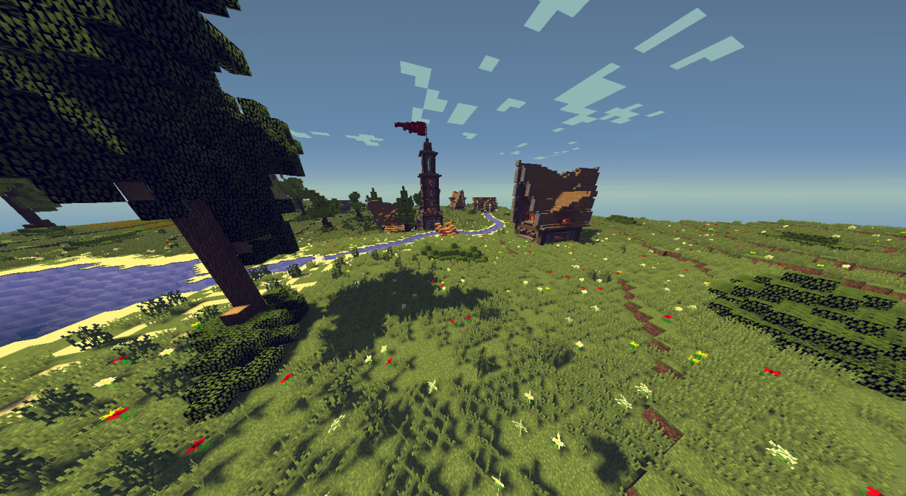 Concept Village Minecraft Map