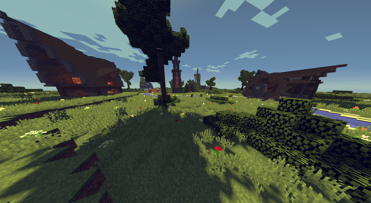 Concept Village Minecraft Map