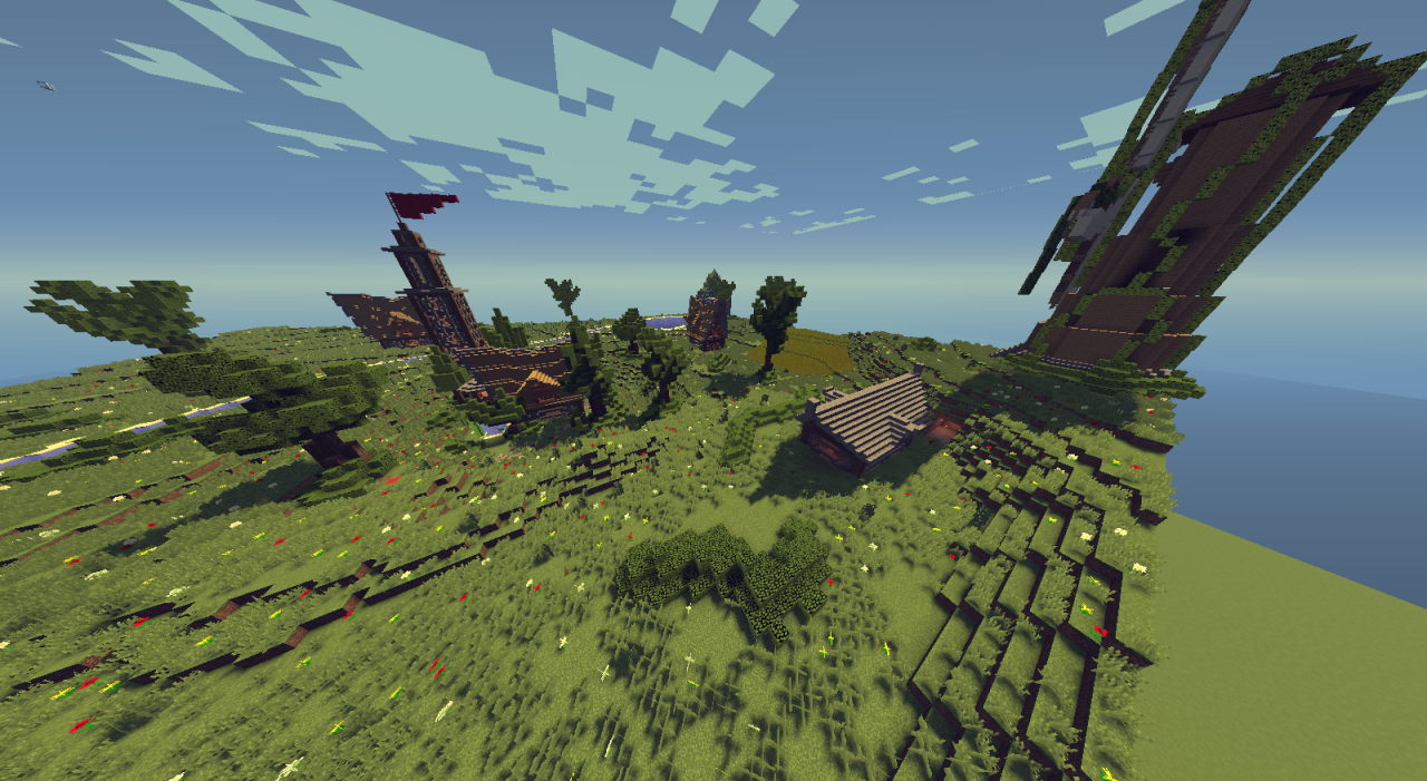 Concept Village Minecraft Map