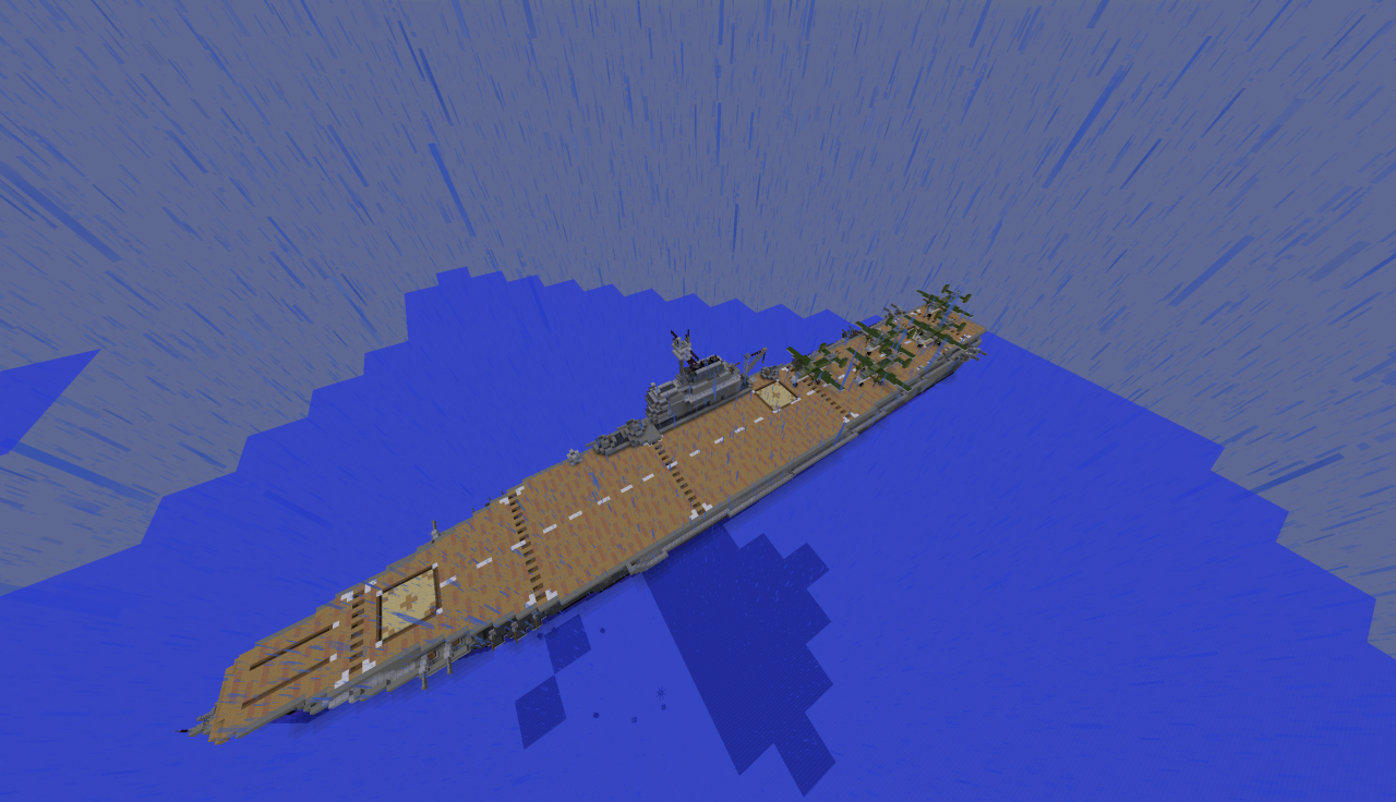 Doolittle Raid Fleet Minecraft Map