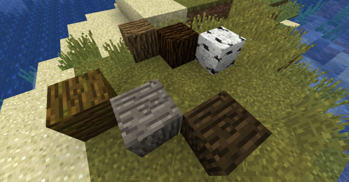 Old Bark Blocks (1.13-pre1) Minecraft Texture Pack