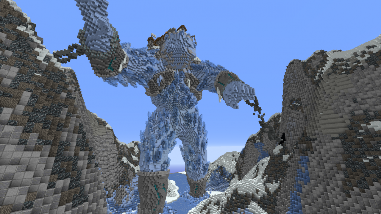 Ice Golem Minecraft Map