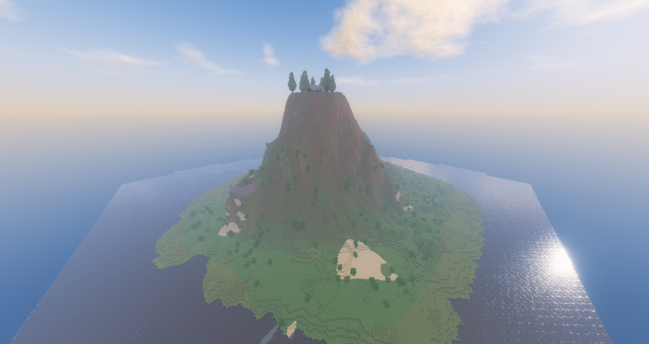 Island House Minecraft Map