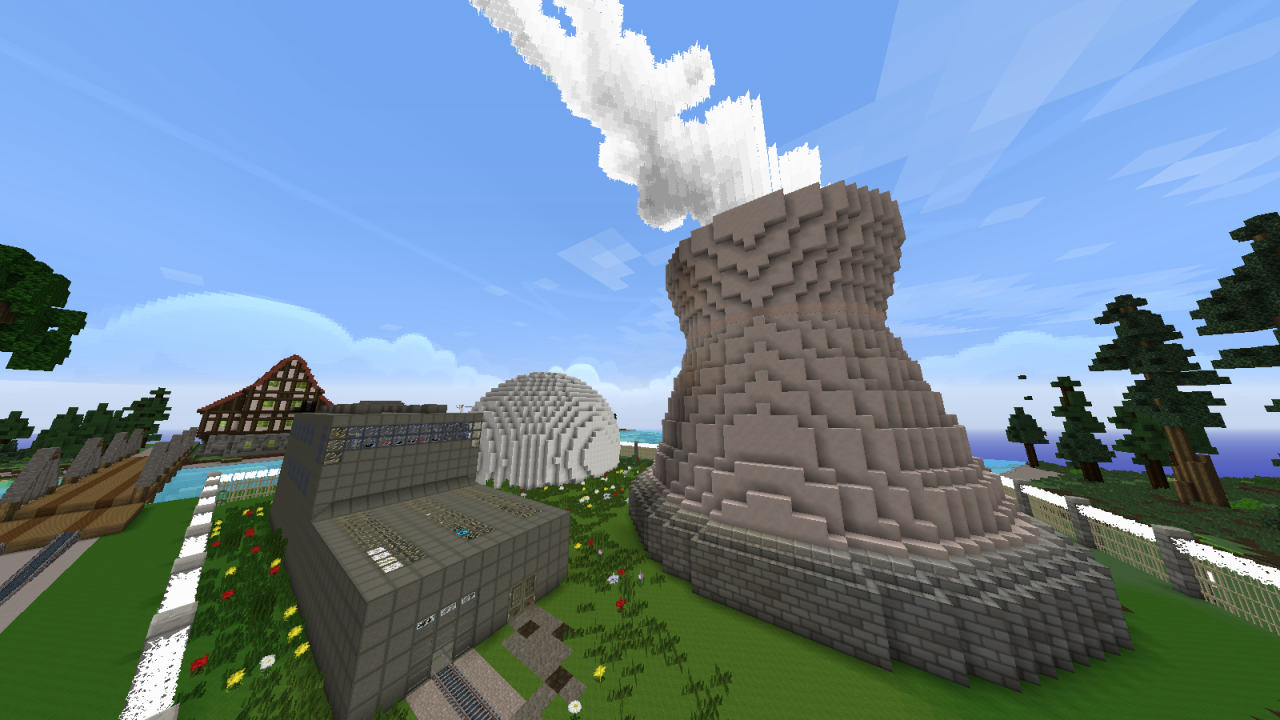 Atomkraftwerk/Atomic Powerplant Minecraft Map